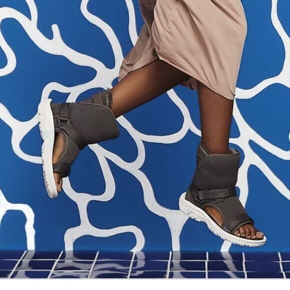 Teva | Shoes | Uggtevacollab Hybrid Dark Gull Grey Menssandals | Poshmark